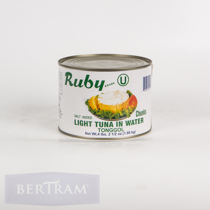 S Bertram - TUNA TONGOL CHUNK LIGHT 6/66.5 OZ
