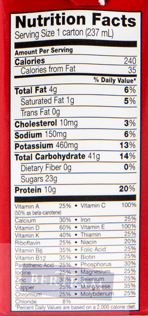 S Bertram - BOOST STRAWBERRY 24/ 8 OZ