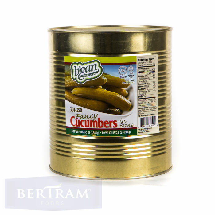 S Bertram - FANCY PICKLES BRINE 2/9 LT 301-350CT