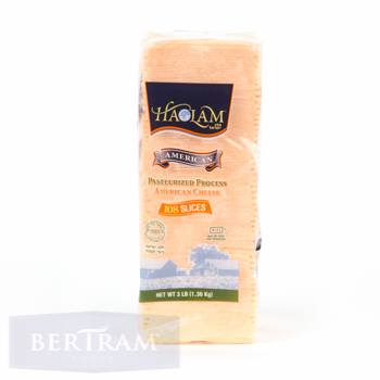 S Bertram - CHEESE AMERICAN YELLOW SLICED CY 3 LB